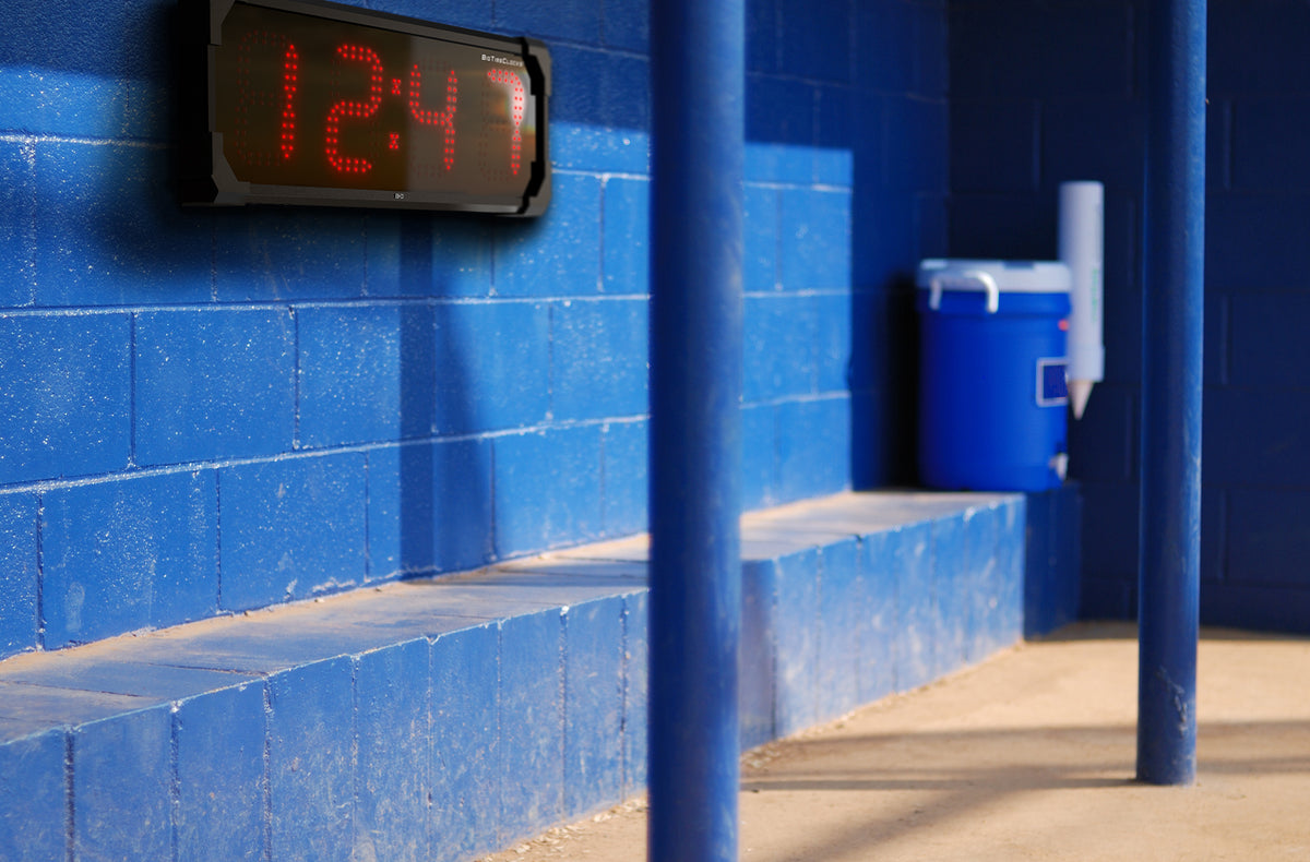 EXTRA LARGE 6″ NUMERALS LED OUTDOOR WATERPROOF GPS COUNTDOWN / UP CLOC