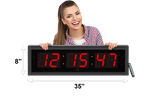 Large Digital Clock | Big Digital Clock | BigTimeClocks
